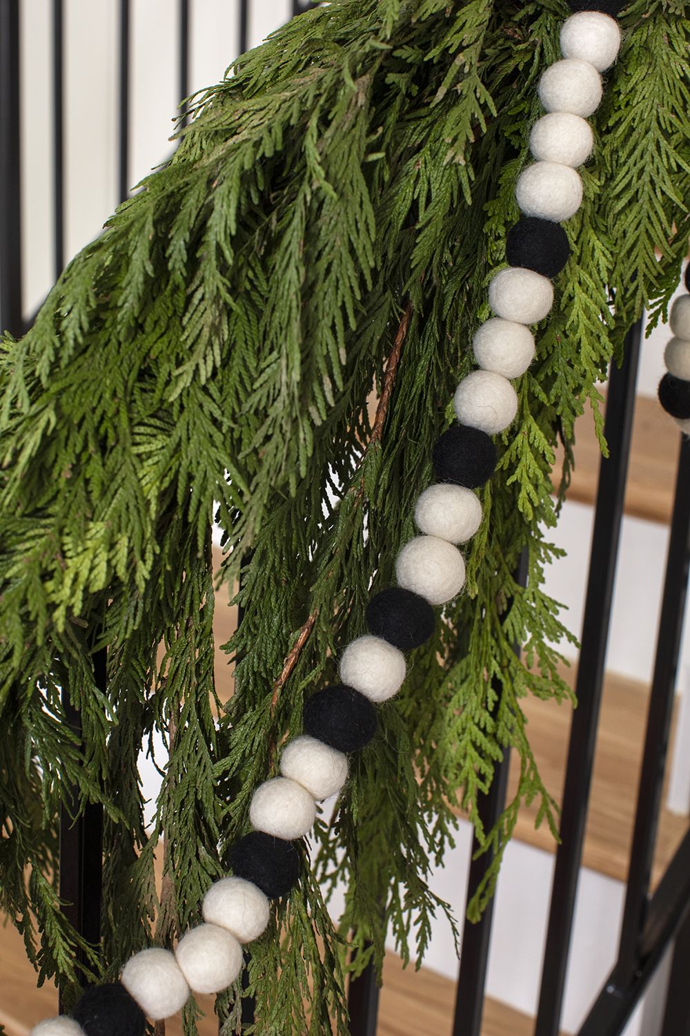Black + White Candy Garland – The Feathered Farmhouse
